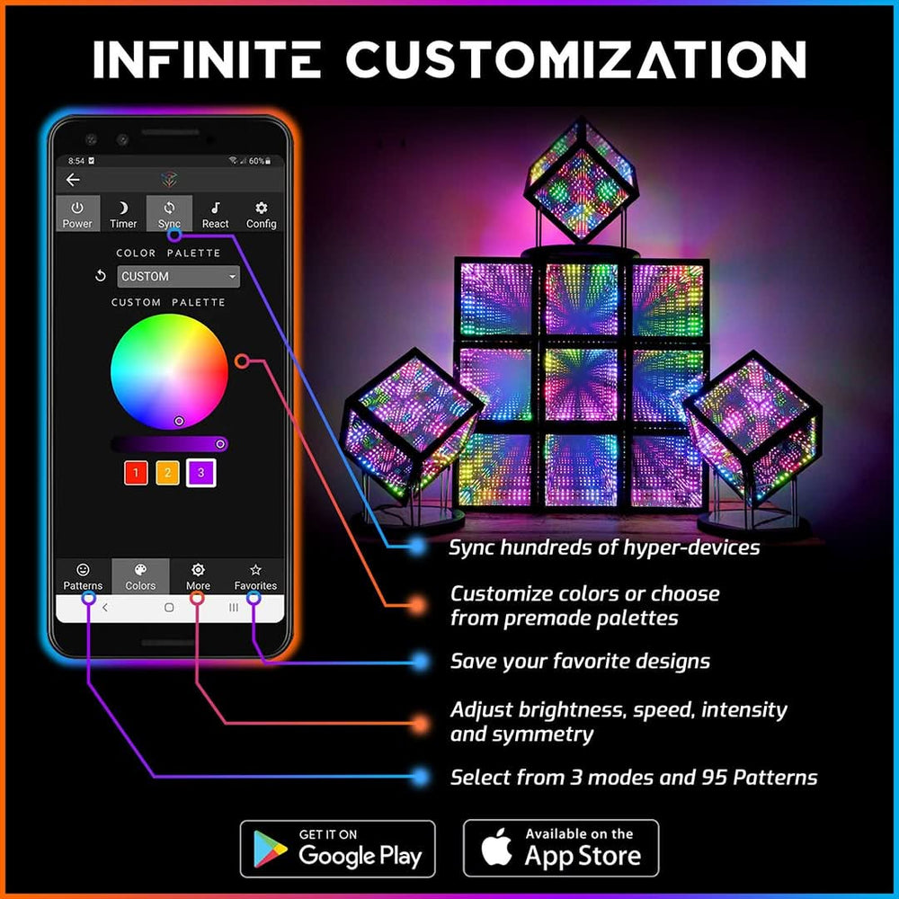 The HyperCube 10 - The Hyperspace Lighting Company