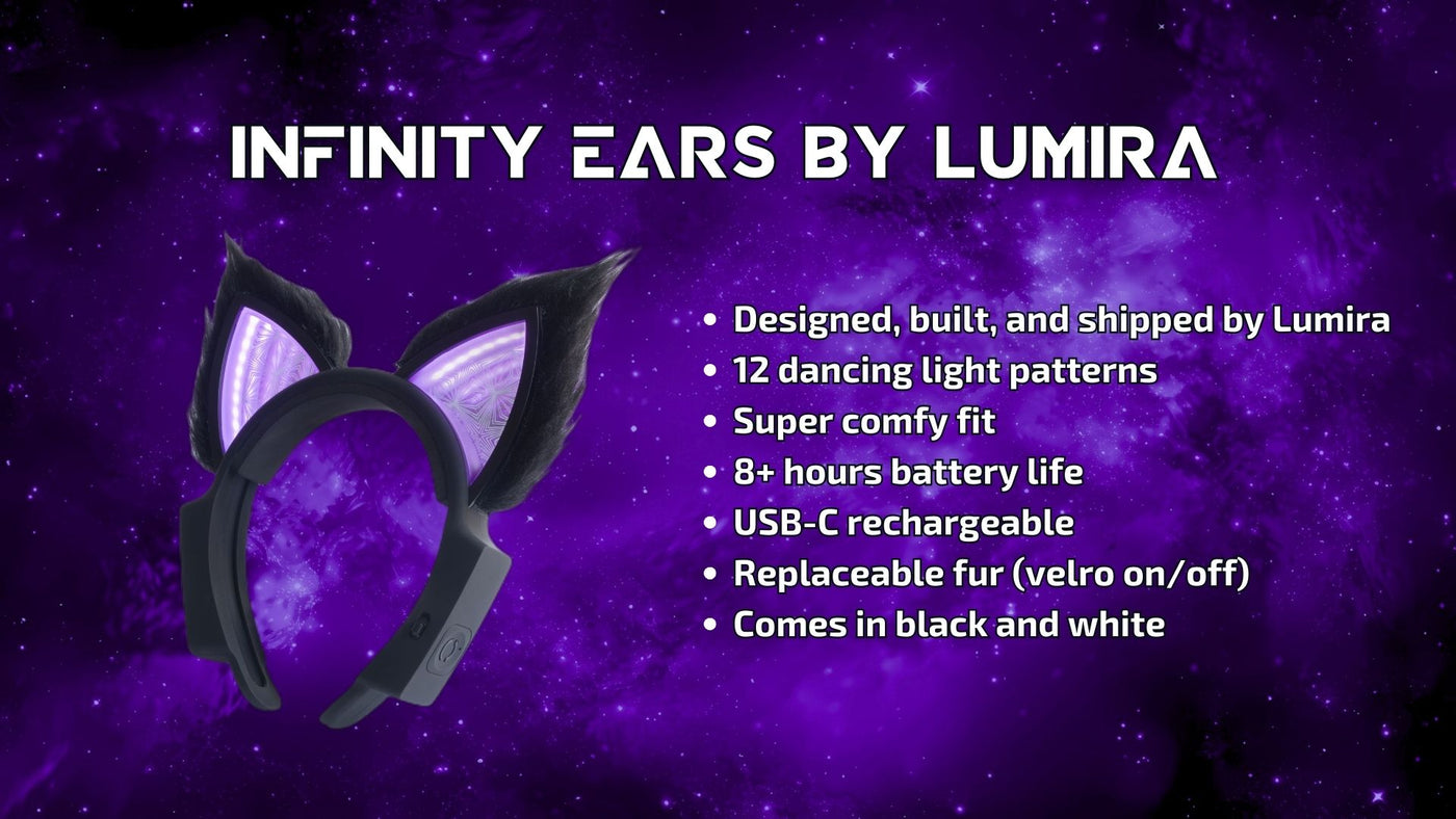 Infinity Ears by Lumira - The Hyperspace Lighting Company