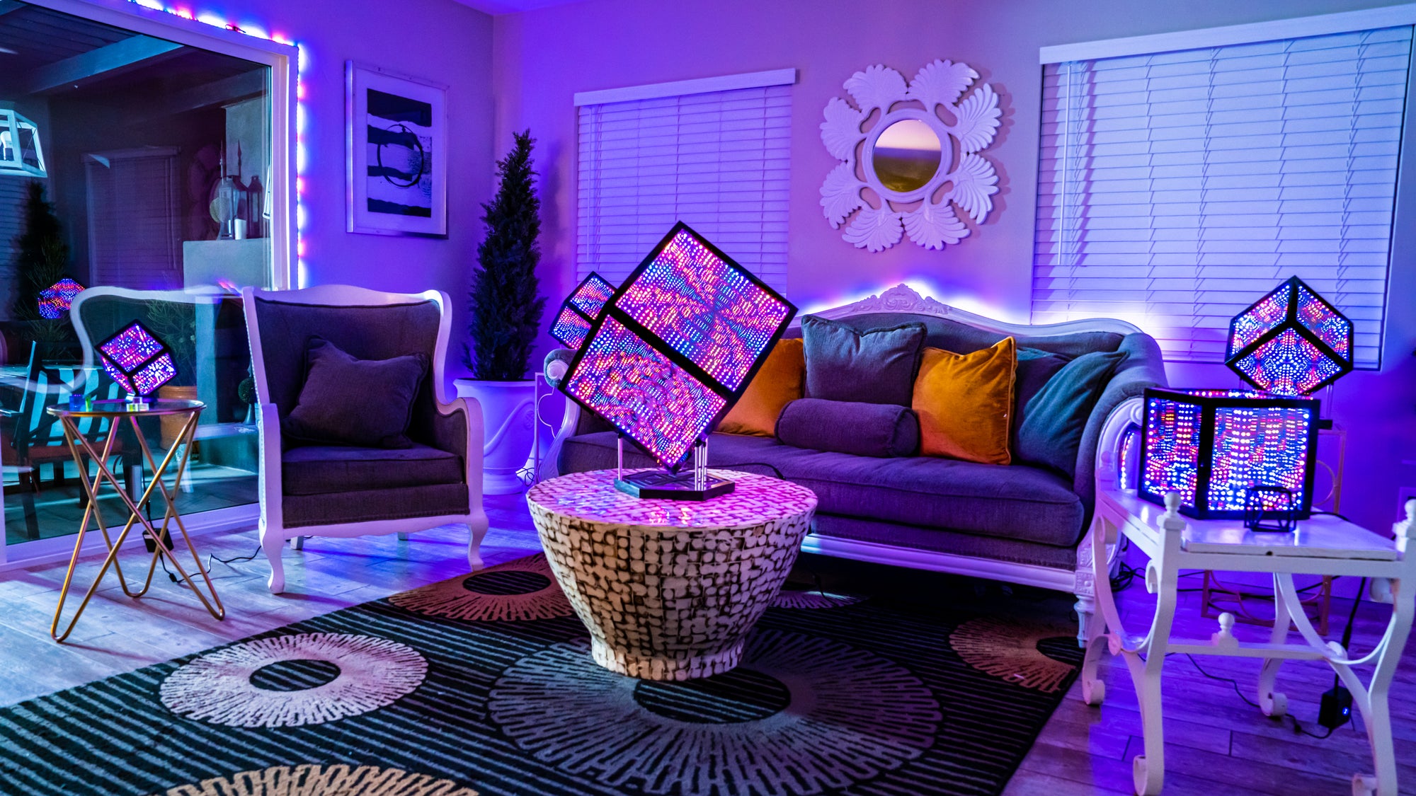 Infinity Cube LED - The Hyperspace Lighting Company